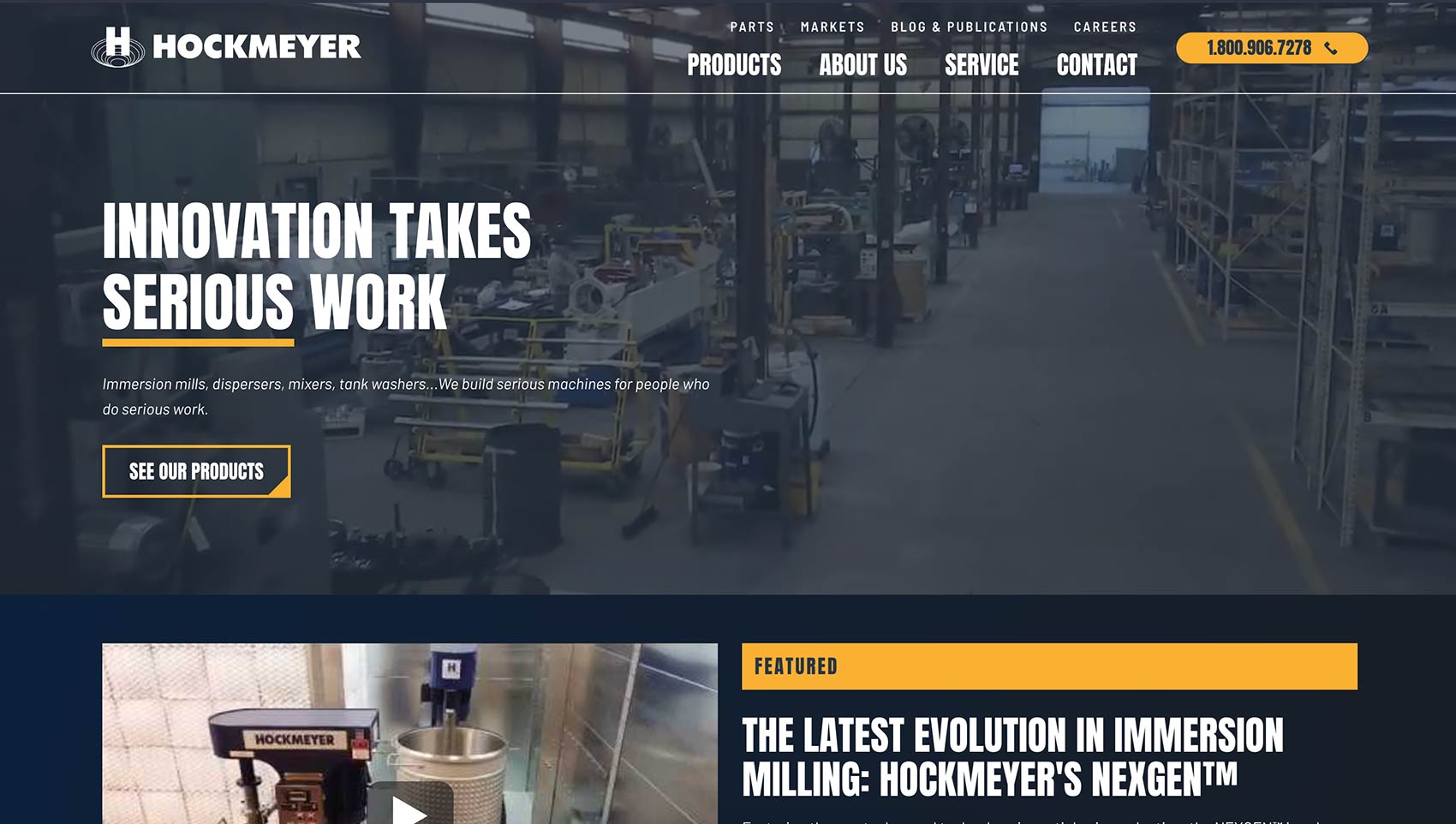 The 10 Best Examples of Manufacturing & Industrial Website Design in ...