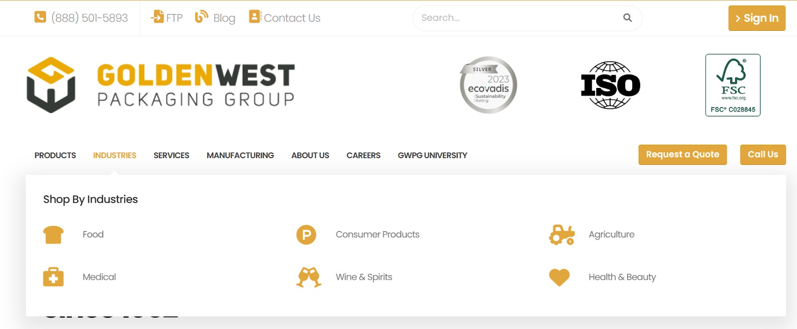 7 Best Manufacturing Website Design Examples And Templates Blog Lform 