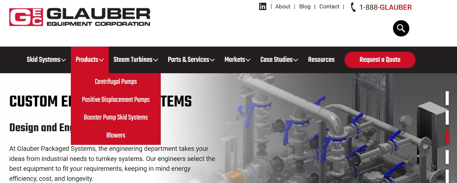 7 Best Manufacturing Website Design Examples & Templates | Blog | Lform